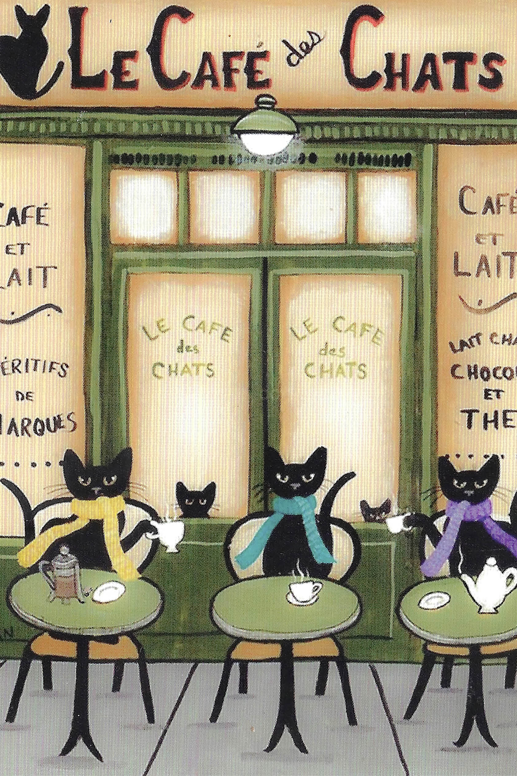 Café des Chats - Artnet Posters
