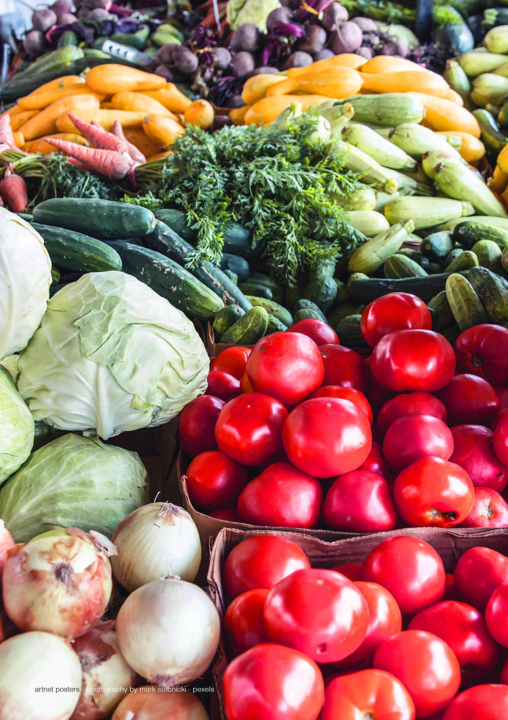 Raw Vegetables - Artnet Posters